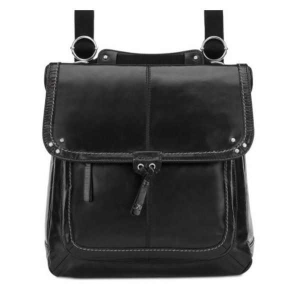 The Sak | Bags | The Sak Ventura Leather Convertible Backpack Black ...